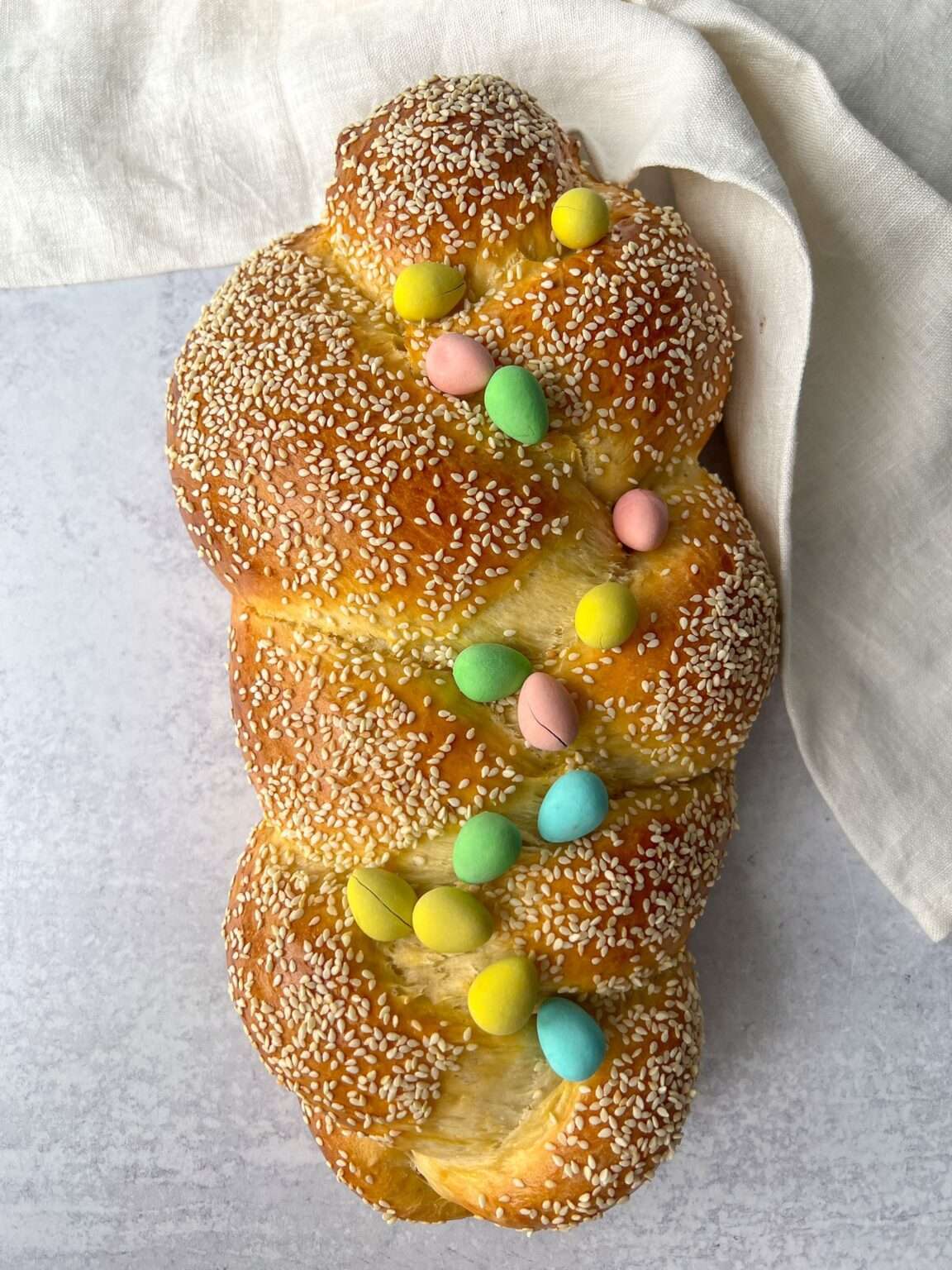 Sweet Easter Bread (Viral Recipe) - The Modern Nonna