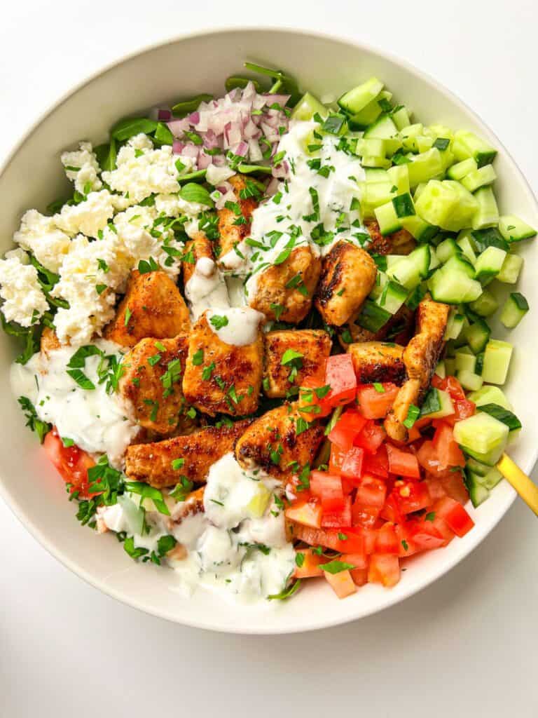 Easy Greek Bowl - The Modern Nonna