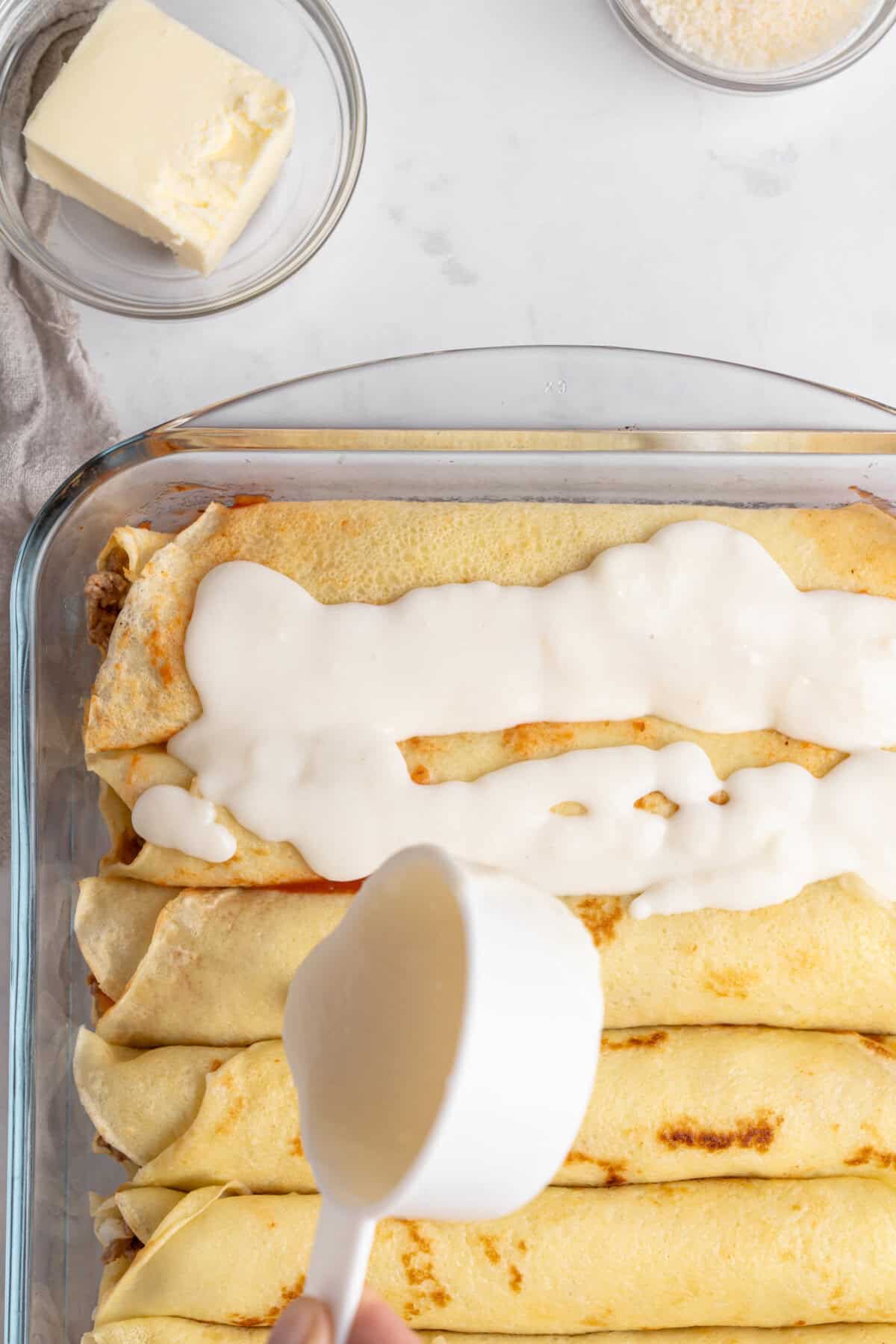Lasagna with Crepes - The Modern Nonna
