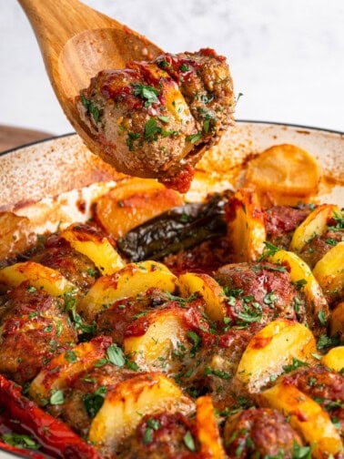 Oven Baked Meatballs - The Modern Nonna