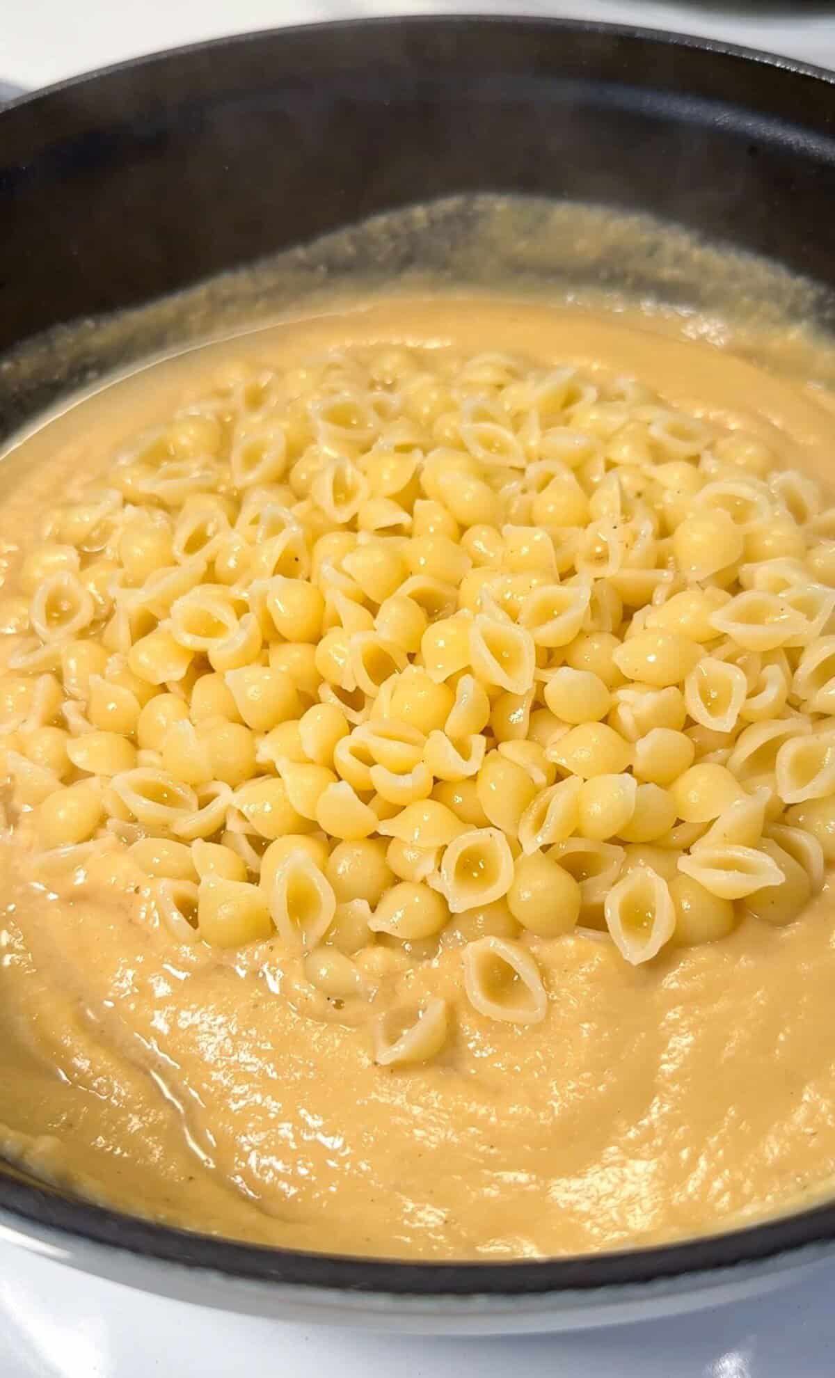 Creamy Chickpea Pasta - The Modern Nonna