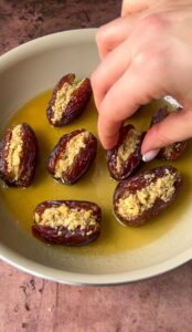 Roman Stuffed Dates - The Modern Nonna