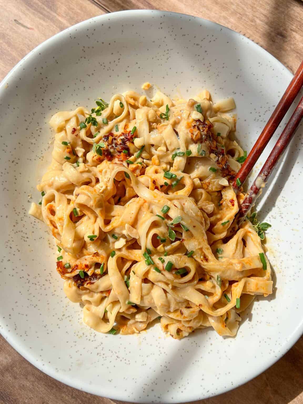 Peanut Noodles Recipe - The Modern Nonna