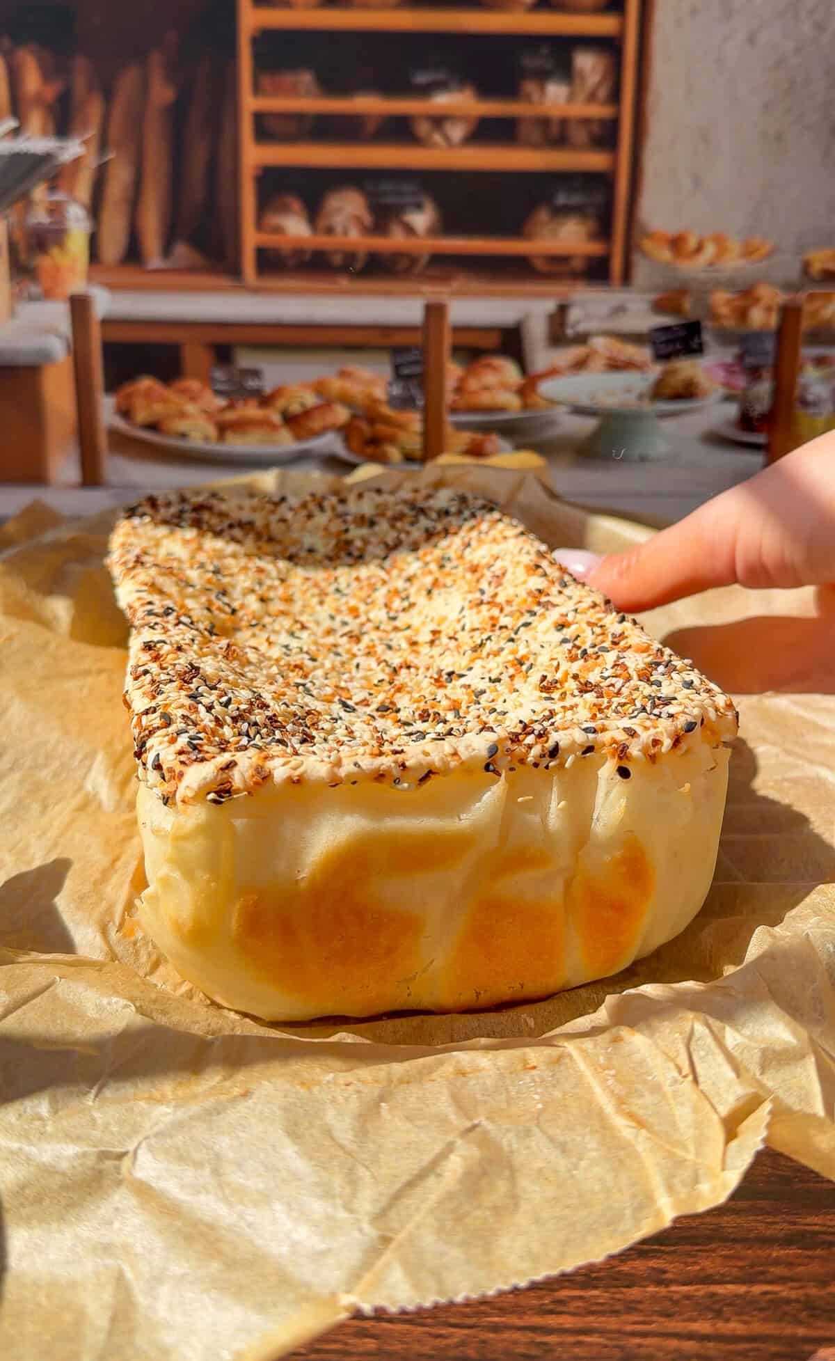 Viral Blender Rice Bread (Gluten Free, No Flour!) - The Modern Nonna